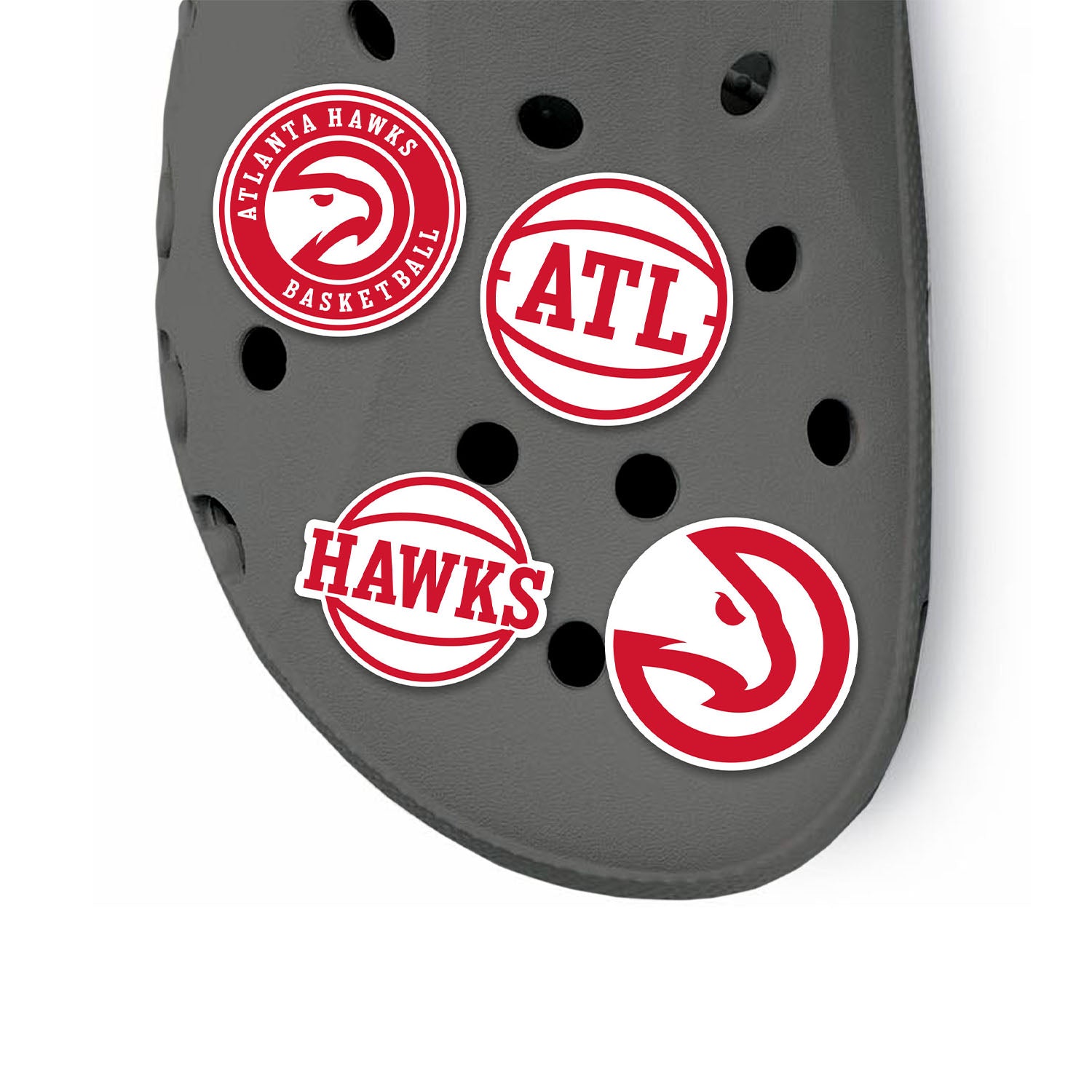 Hawks Shoe Charms 4 Pack | Atlanta Hawks Merch | Shop