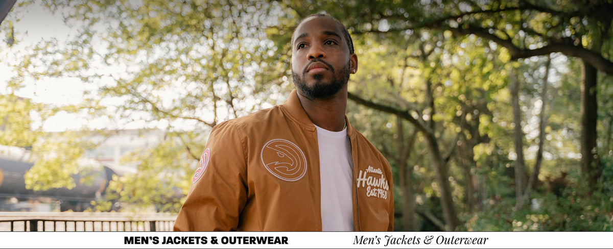 Shop Stylish Men's Outerwear - Official Atlanta Hawks Gear