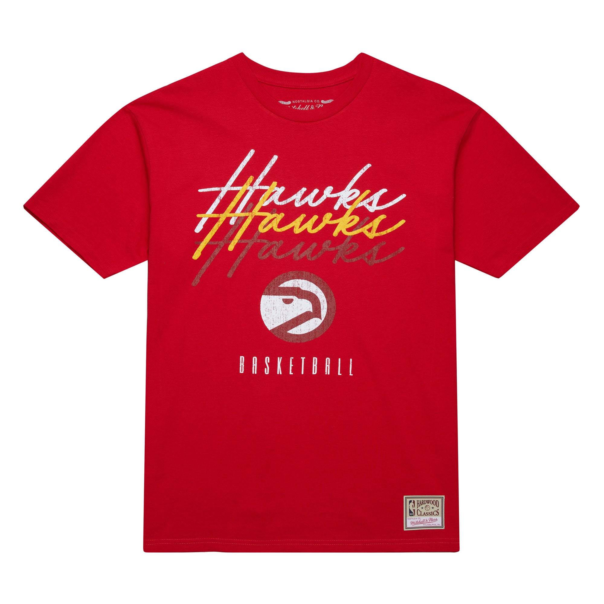 Mitchell & Ness Hawks Triple Stack Tee | Hawks Store