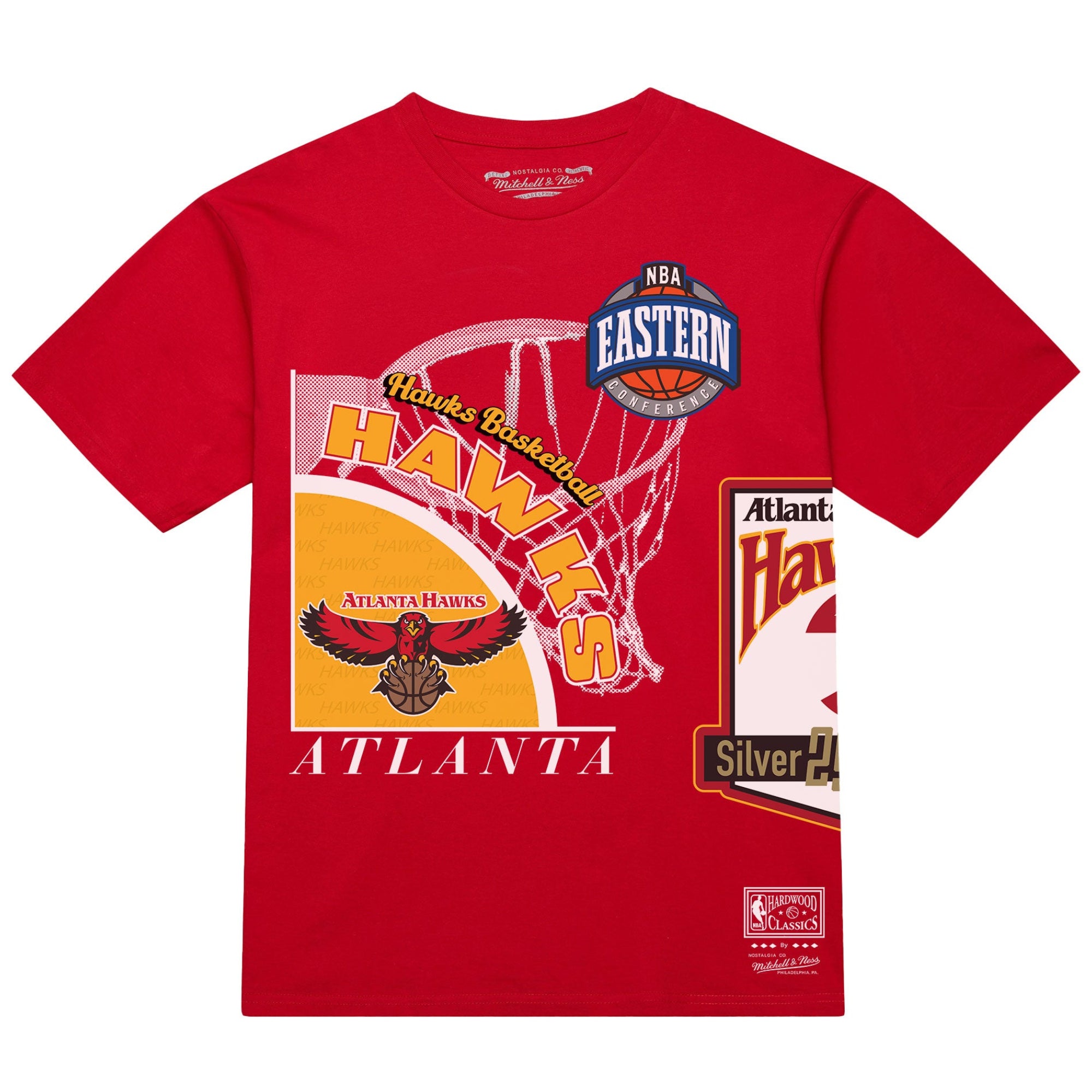 Mitchell & Ness Hawks Logo Blast Tee | Shop Now
